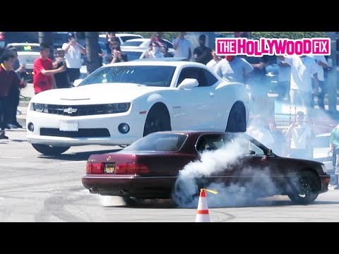 Sideshow Takeovers Shut Down The Streets Of LA With Crazy Burnouts & Drifting On Cinco De Mayo