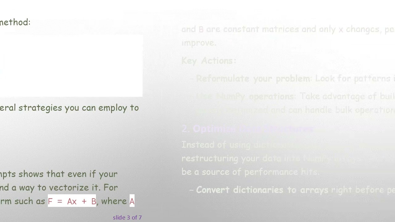 Optimizing Numpy Array Creation for Enhanced Performance