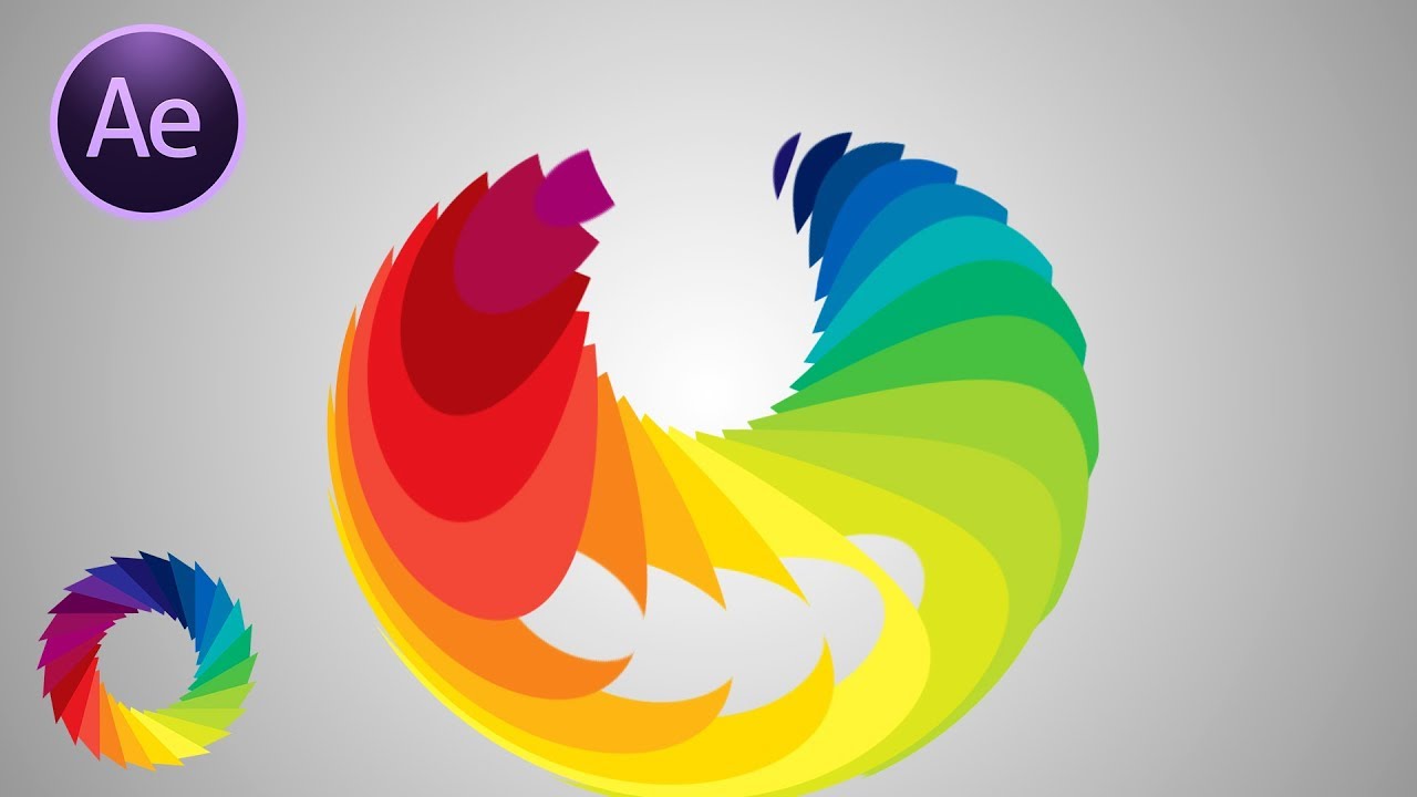 After Effects - Simple particle logo Animation - No Plugins