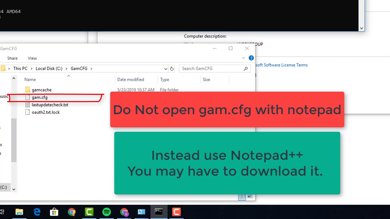 Installing GamADV XTD3 with Environment Variables