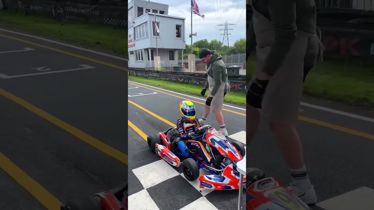 We cooked a chicken on a go kart 😂🐔