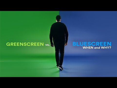 Greenscreen vs. Bluescreen | When and why?