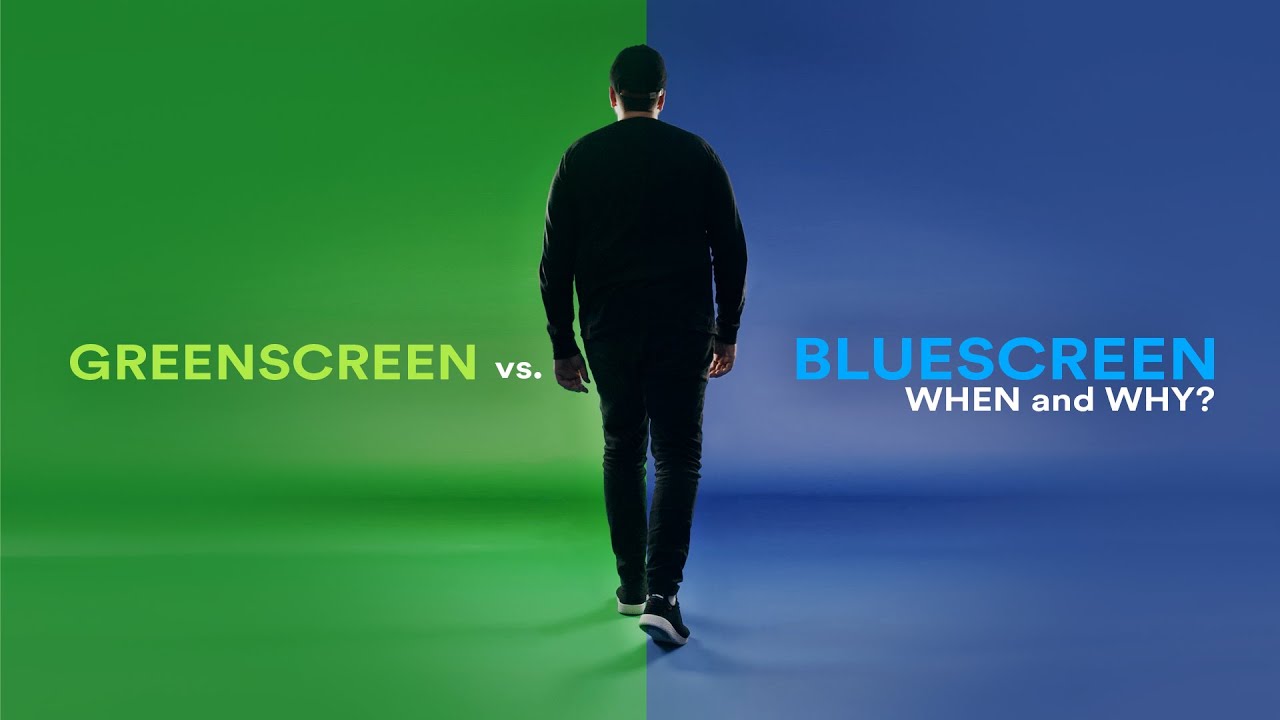 Greenscreen vs. Bluescreen | When and why?