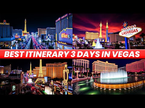 How To Spend 3 PERFECT DAYS in LAS VEGAS in 2025 | TRAVEL GUIDE