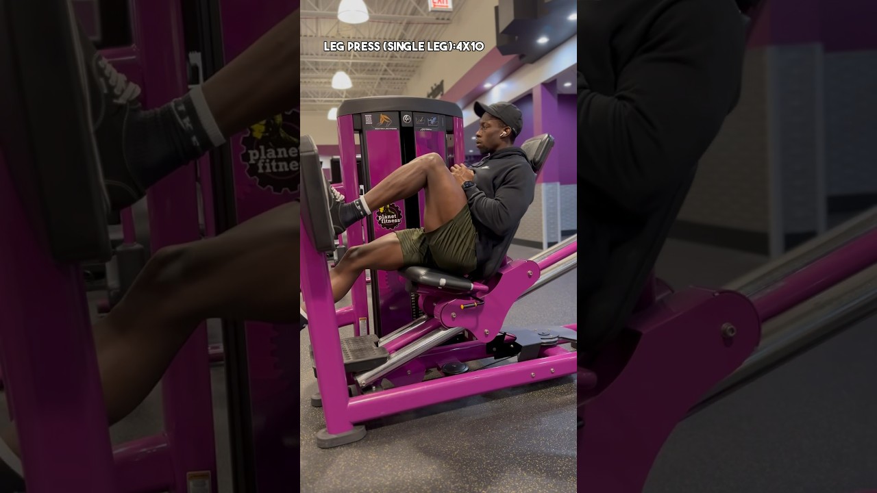 Full Leg Workout At Planet Fitness #legday #shorts