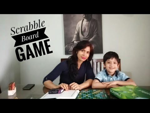 How to play Mattel Scrabble board Game -in Hindi (English subtitles)