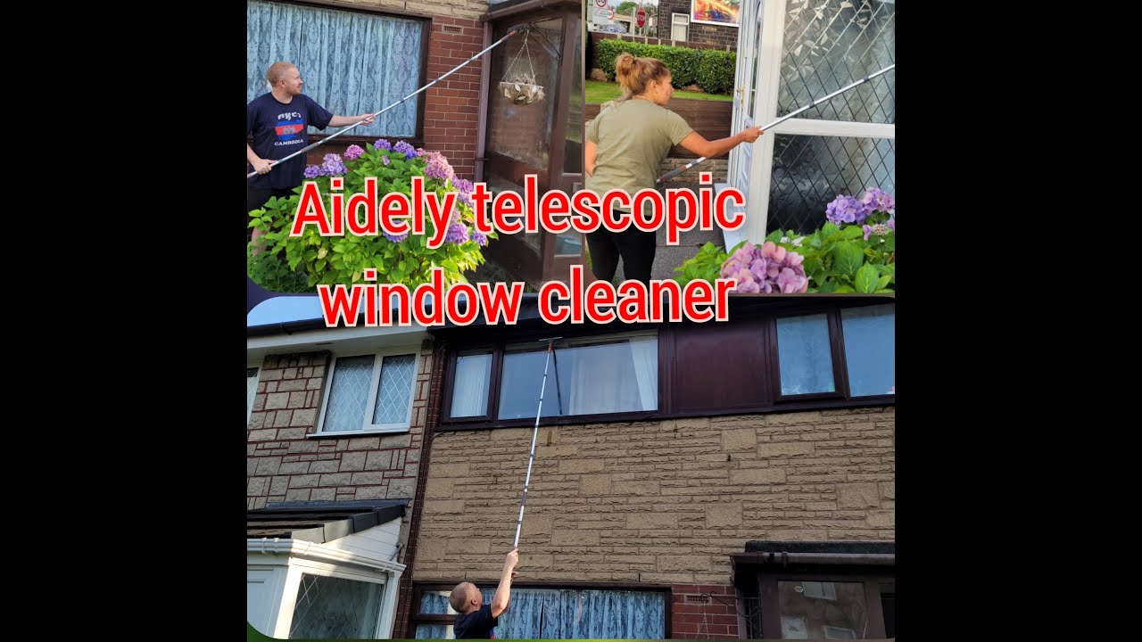 AIDELY PROFESSIONAL WINDOW SQUEEGEE CLEANER from Amazon review