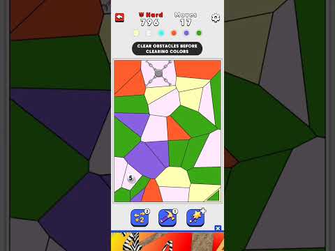 Color Cell Puzzle Levels 791 to 800 FAST FORWARD