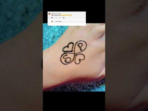 S❤️P Letter alphabet Mehndi Design |Creative "S ❤️ P" Alphabet mehndi tattoo #shorts#aletter#mehndi