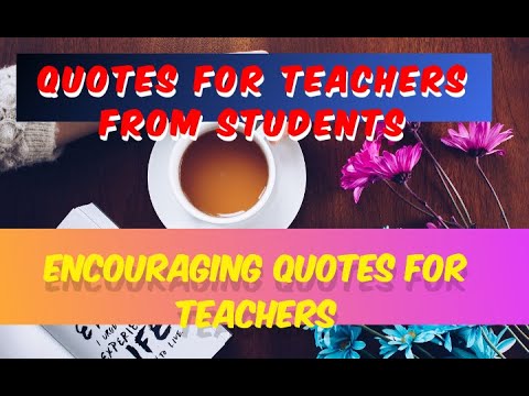 Quotes for teachers from students | Thank you teacher quotes #quotes