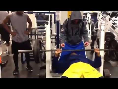 RCTC Football - Kevin Monkam - QB - Bench - 275 x 3