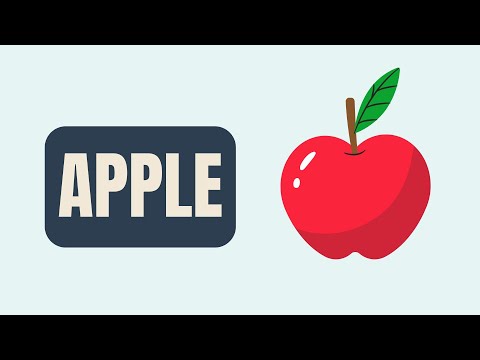 ABC Phonics First Words Song for Kids! | Learn A-Z Vocabulary with Fun Music & Cute Animation 🎵