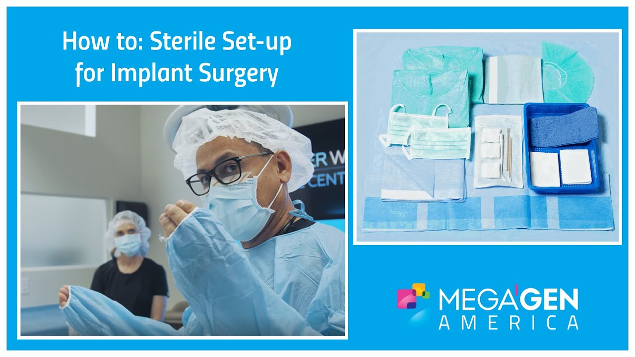 Sterile Set-up for Implant Surgery - Tutorial