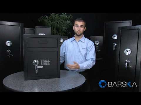 Manufacturer Video of the Secure Deposit Drop Box Safe with Digital Keypad AX11930 by Barska