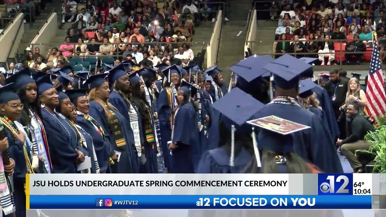 JSU holds 2025 undergraduate Spring commencement ceremony