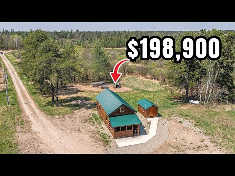 Amish-Built Rustic Cabin on 80 Acres