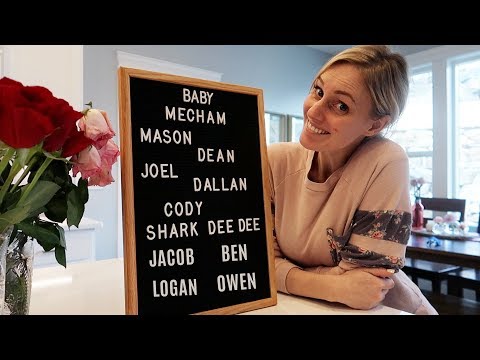 FINDING NAMES FOR BABY MECHAM!