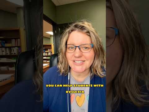 How can teachers modify assignments & offer accommodations for dyslexics? #shorts