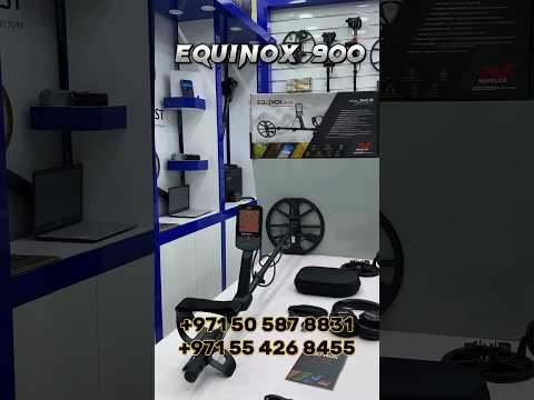 Equinox 900 | Gold & Metal Detector | Golden Spark Detectors