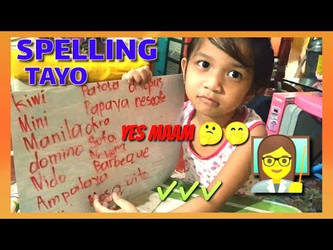 Simple Spelling Words for Kinder || MommyGirlie