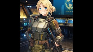 Jane Helldiver Female Head 1 Melee Showcase at Helldivers 2 Nexus ...