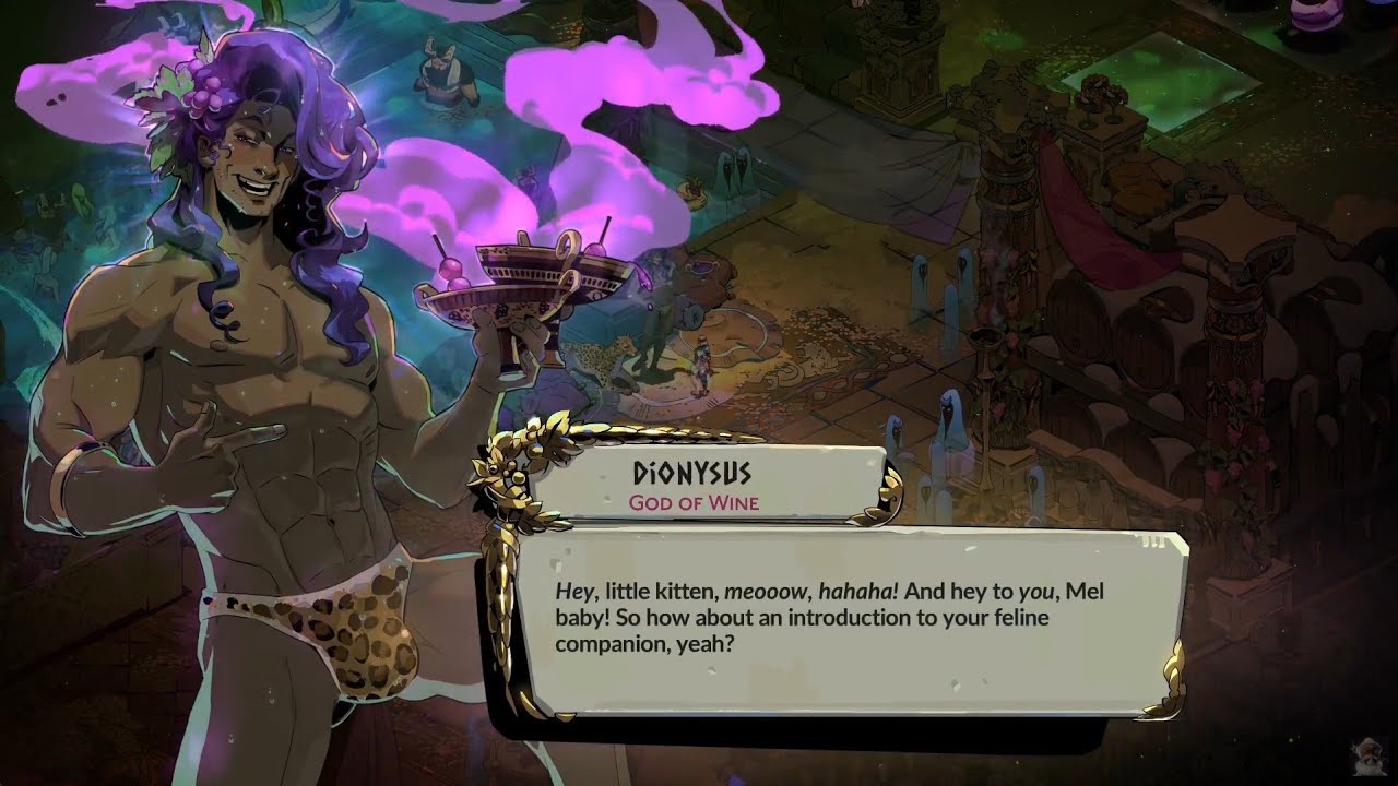 Hades 2 Dialogues | Dionysus
