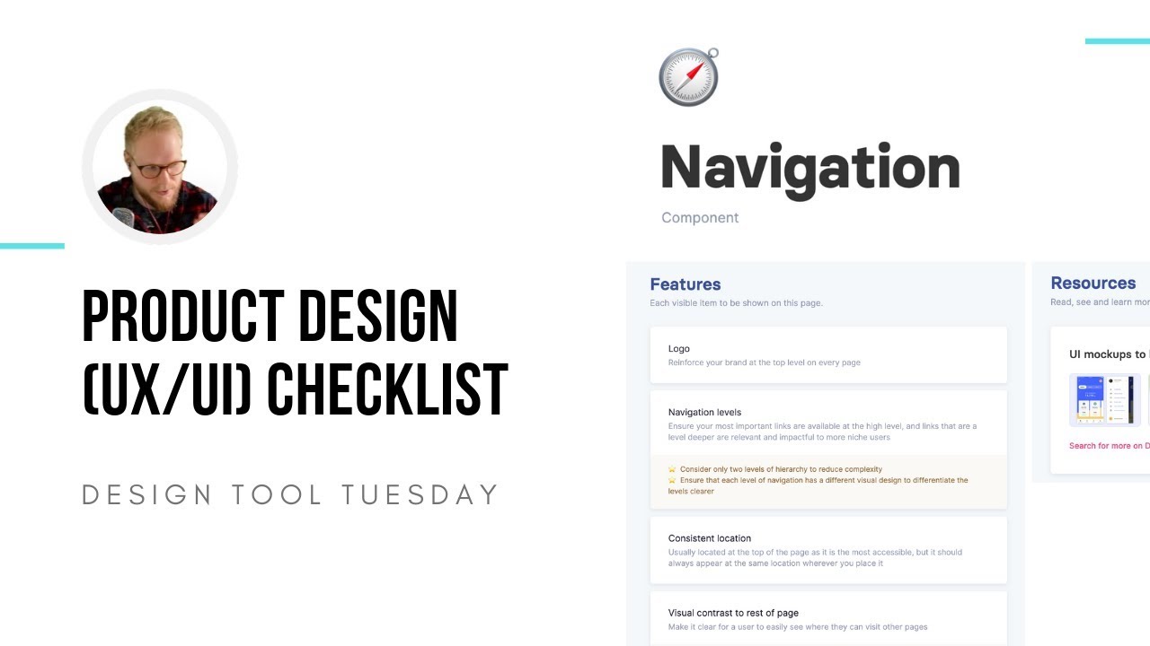 Product Design Checklist - Design Tool Tuesday, Ep10