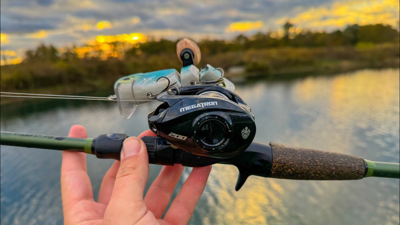 Is this CHEAP SWIMBAIT REEL really WORTH IT?! (Kast King Megatron)
