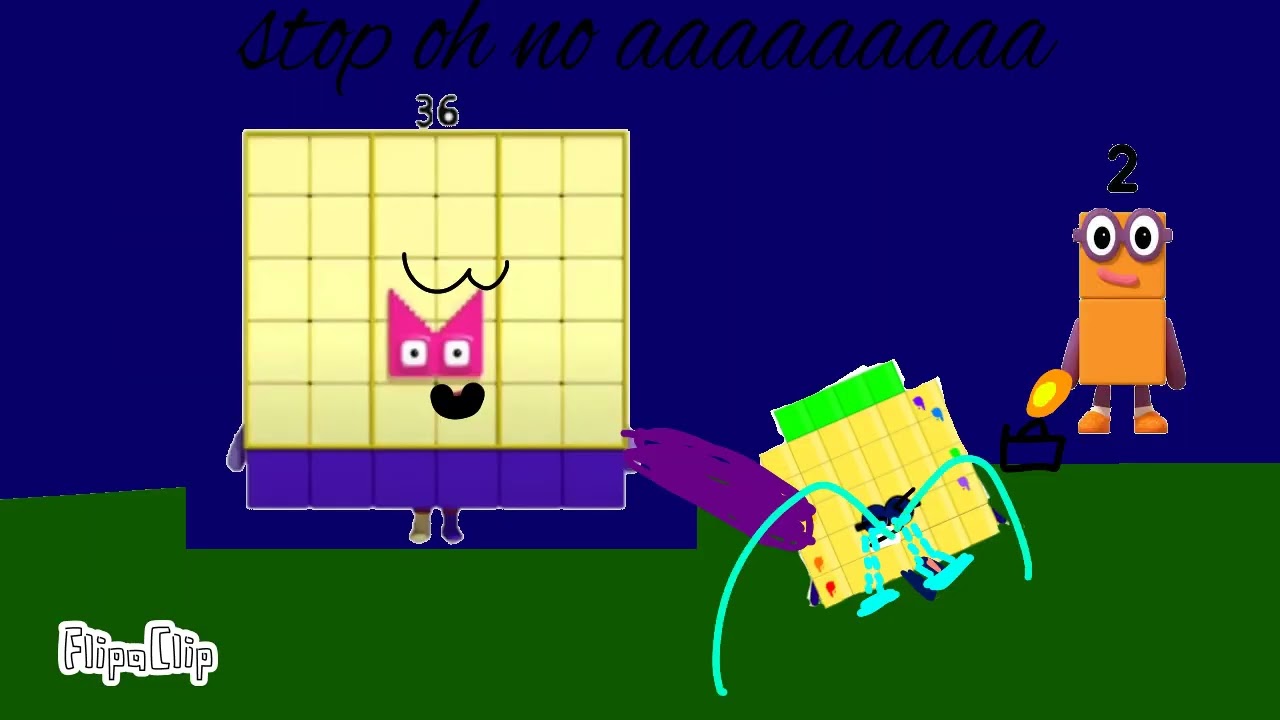 Oh no numberblocks 34 crying 36 2