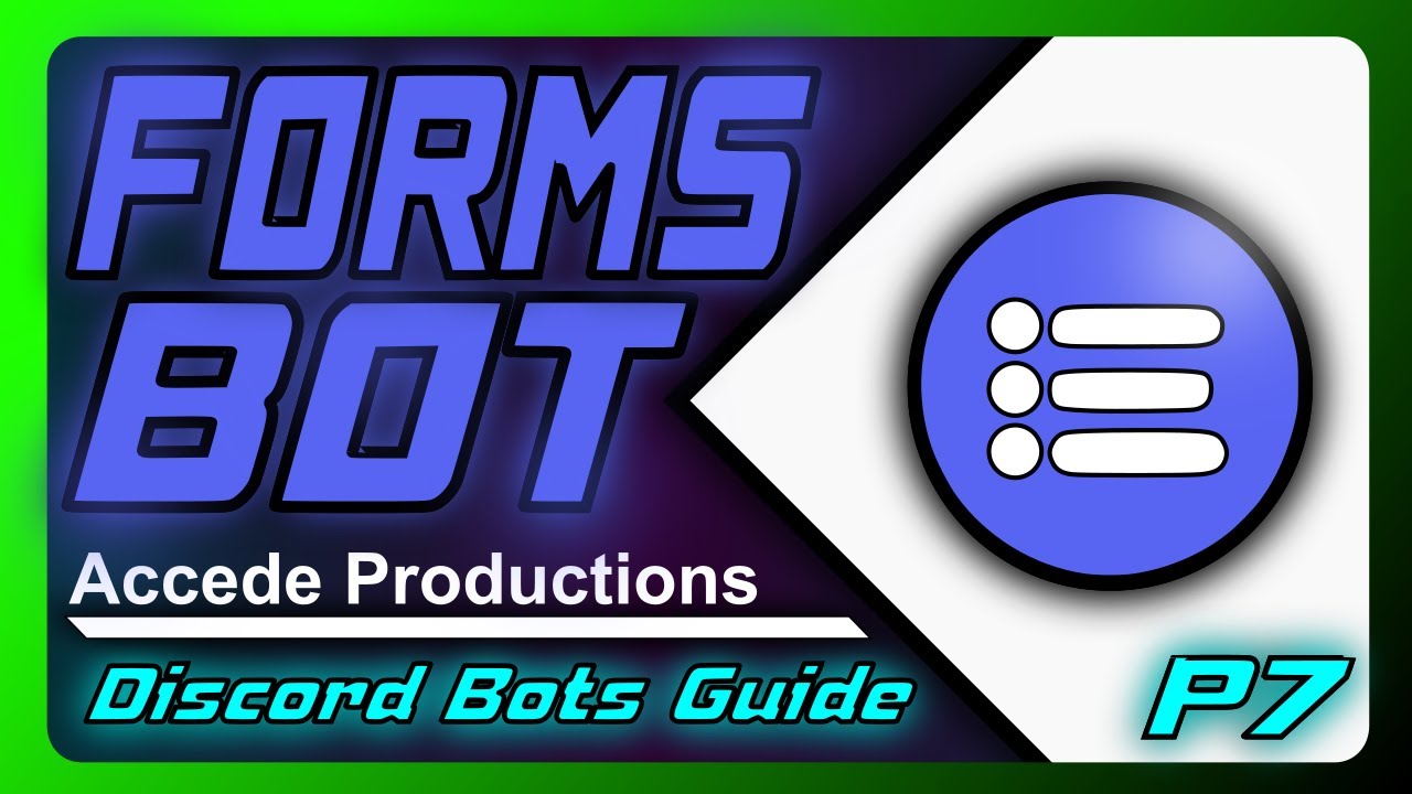 Complete Guide To Forms Bot For Your Discord Server! | Create Custom Forms in Minutes! | Bots Guide