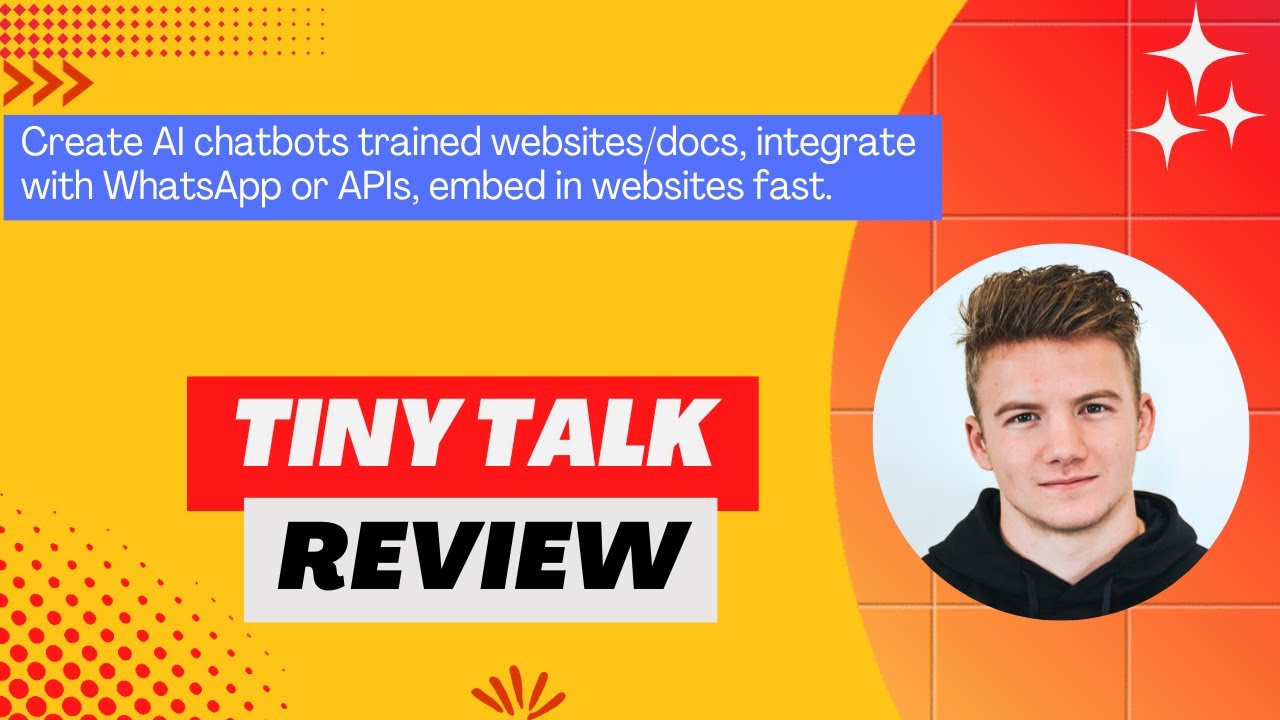 Tiny Talk Review, Demo + Tutorial I Create chatbots that leverage your documents, PDFs & content