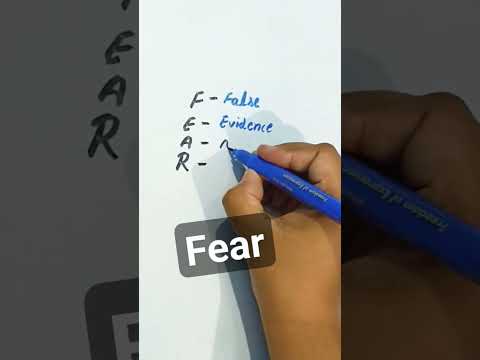 full form of Fear #fullform #fear #like #subscribe #trending #shorts #short #words #wordexploration