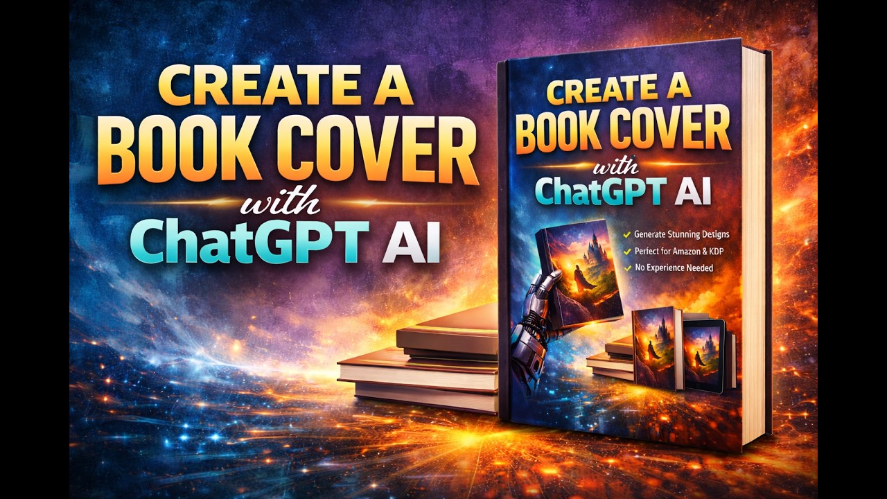 Create a Book Cover with ChatGPT AI