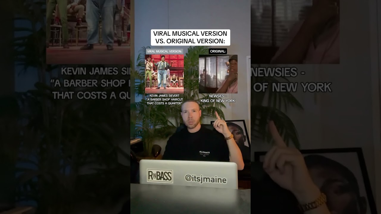 Viral Musical Version Vs. Original Version: “A Barber Shop Haircut That Costs A Quarter” #shorts