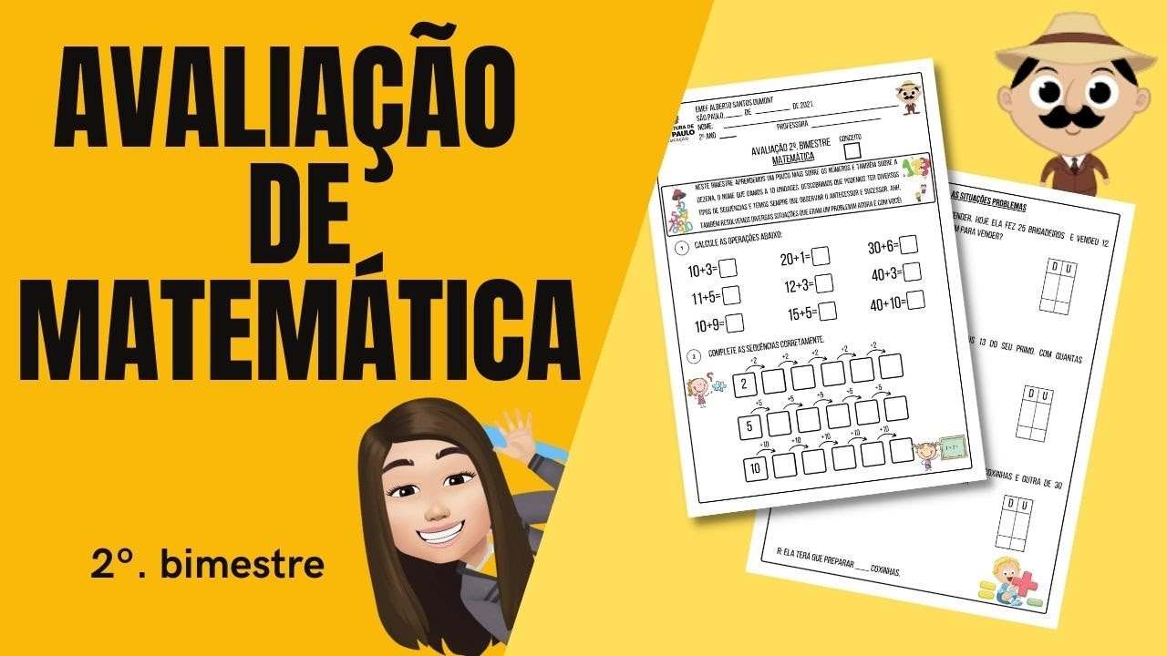 Avaliação de Matemática - 2º Bimestre