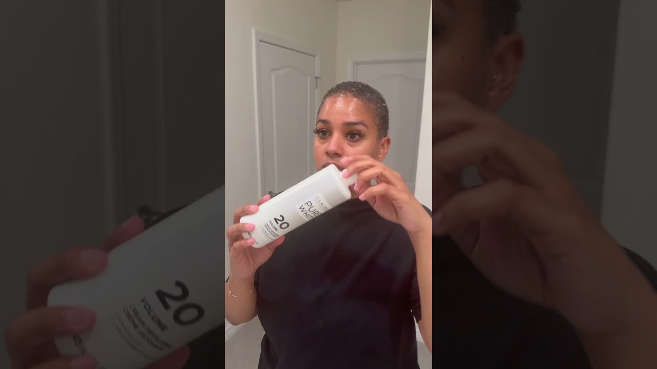 Watch me cut ✂️ and dye my hair platinum blonde at home 💕! #hairtransformation #platinumblonde