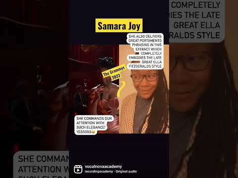The GRAMMYS 2023 were PRIVILEGED! Samara Joy SANG #grammys2023 #jazz #vocals #samarajoy