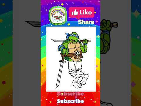 #leonardo #ninja #turtle #ninjaturtles #movie #cartoon #kids #shorts #viral #youtubeshorts #youtube