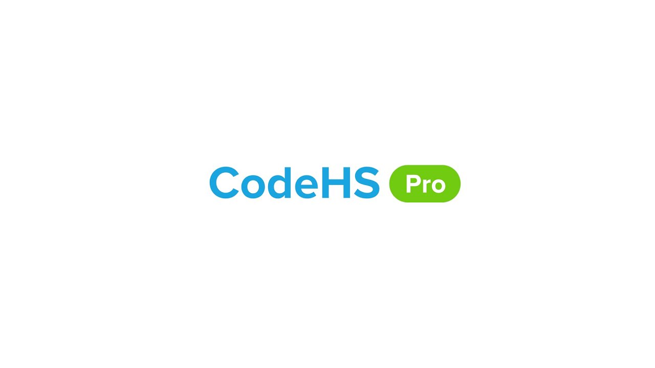 CodeHS Pro Tools