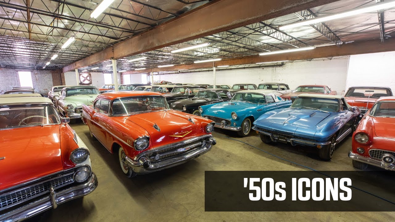 Massive Car Collection Emerges After 40 Years in a Firehouse, Includes ...