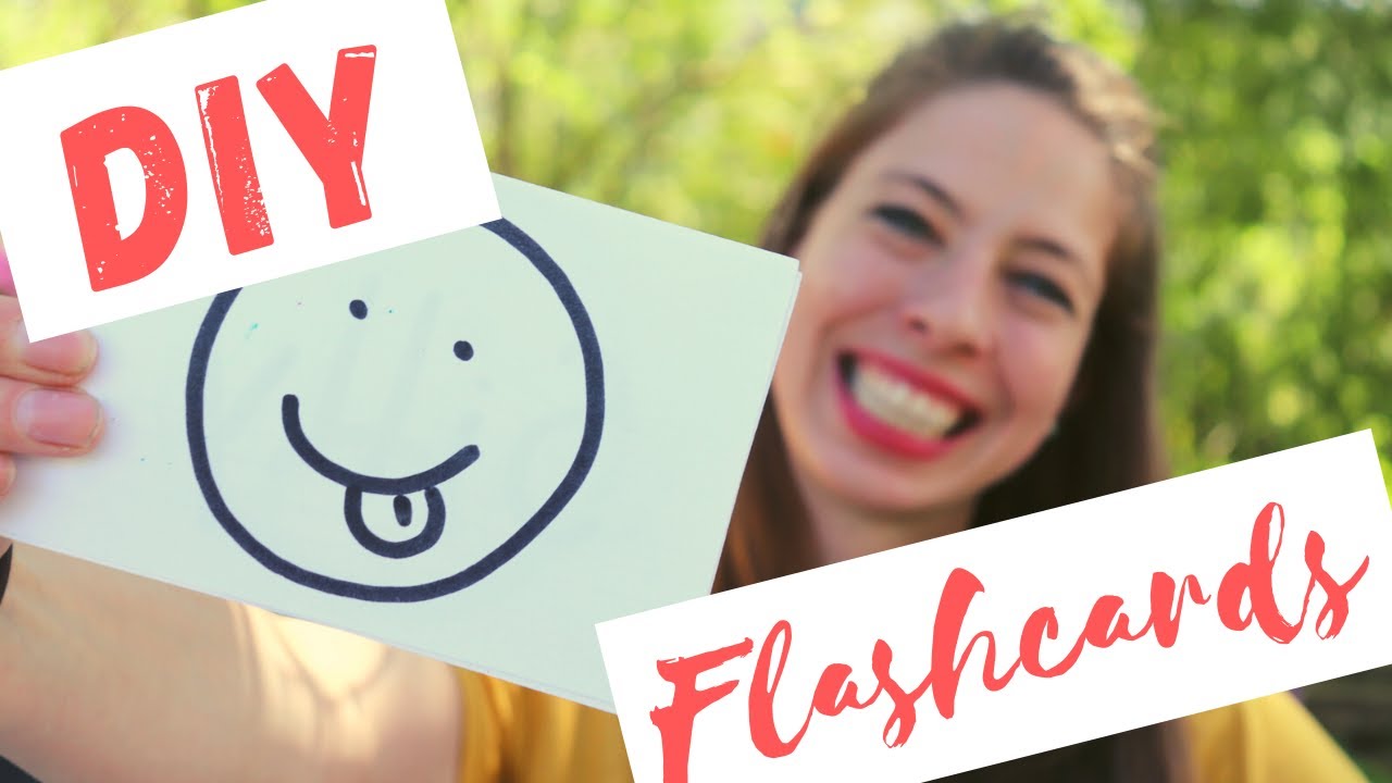 Easy DIY Props- Flashcards for your Online ESL Classroom