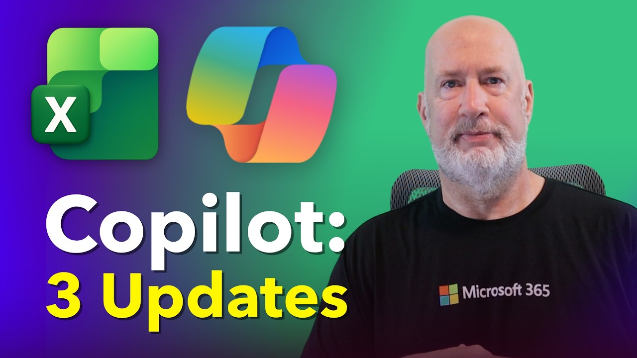 Excel Copilot Got 3 Updates: New Icon Location, Preview Mode & AI Models