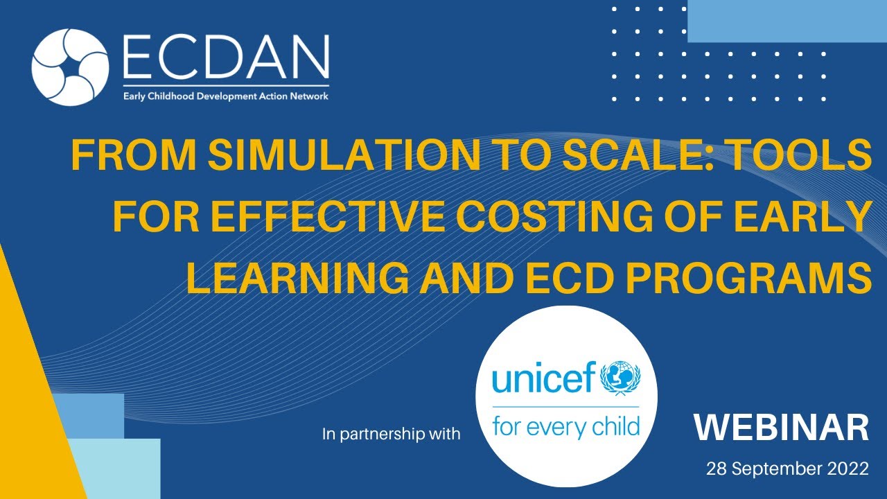 KIX Costing Webinar From Simulation to Scale: Tools for Effective Costing of Early Learning and ...
