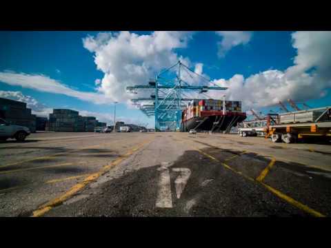 Time Lapse: APM Terminals/Pier 400