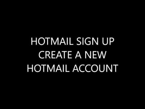 Hotmail Sign Up | Create a New Hotmail Account 2016 - Outlook Sign Up