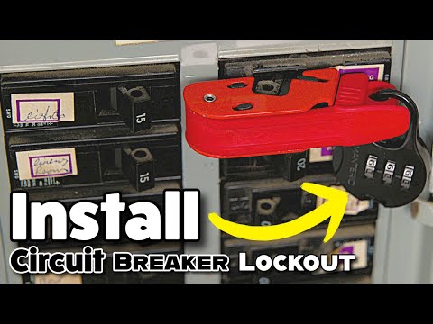 How To Install Circuit Breaker Lockout Easy Simple