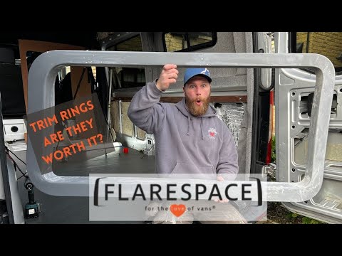 Ep8 SPRINTER VAN BUILD FLARESPACE trim ring and upholstery