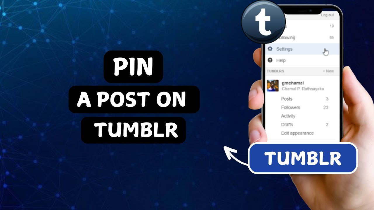 How to Pin a Post on Tumblr | Quick Tutorial