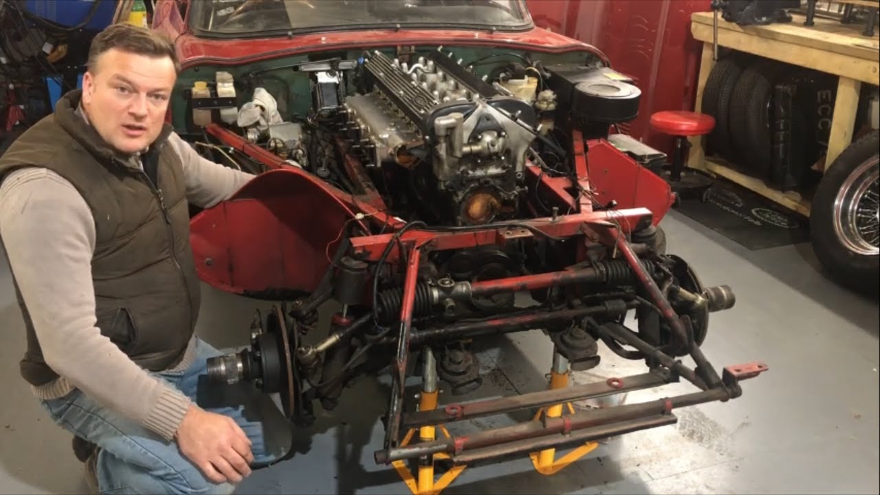 Beginning of engine removal - E-Type - Jag-lovers Forums