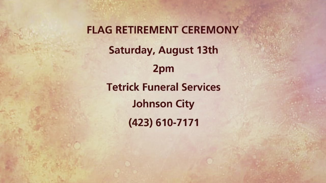 Flag Retirement Ceremony
